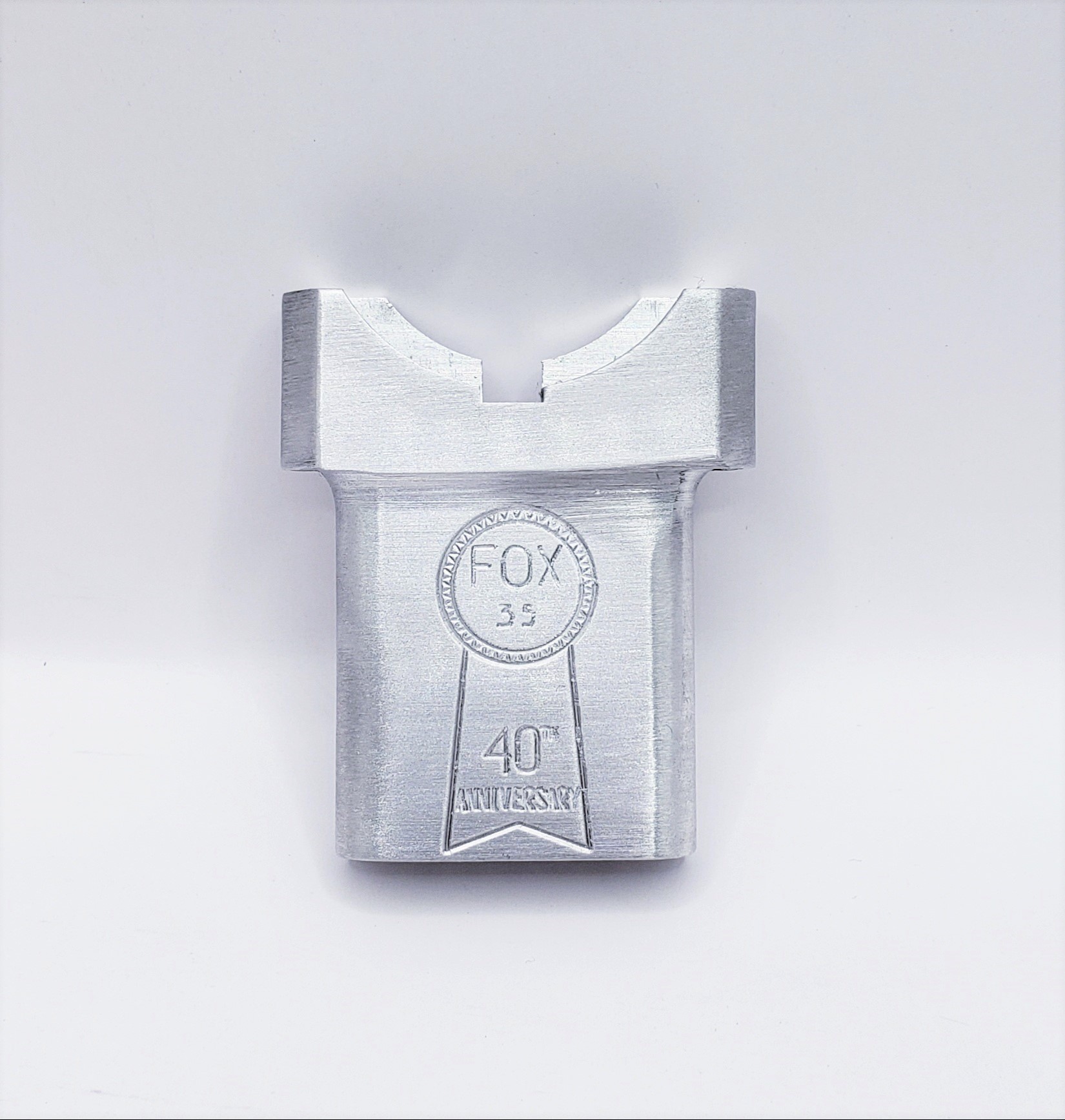 Fox35 (80's) Tongue Muffler - with 40th Anniversary Engraved