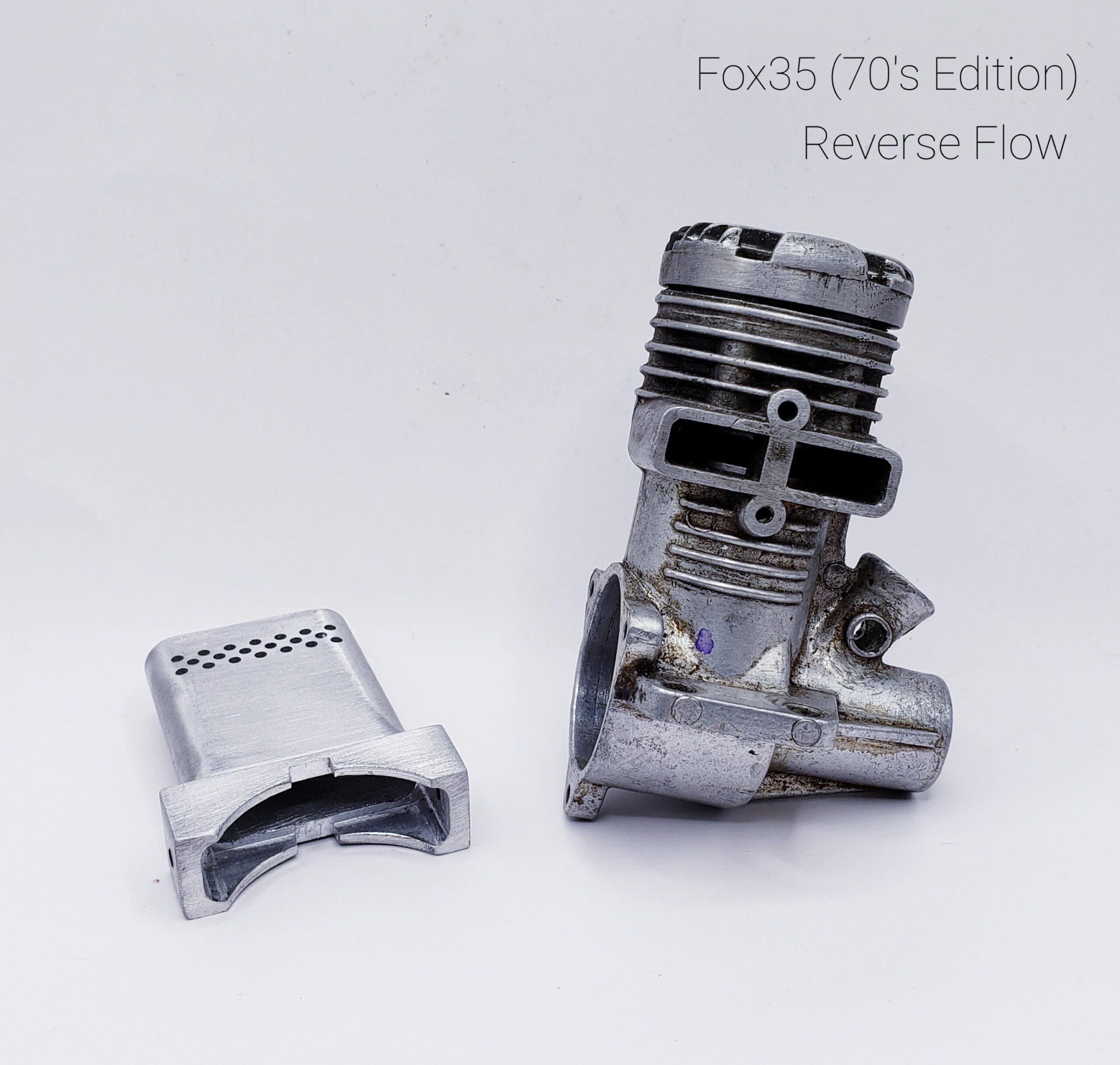 Fox35 (70's Edition) - Reversed Flow Tongue Muffler